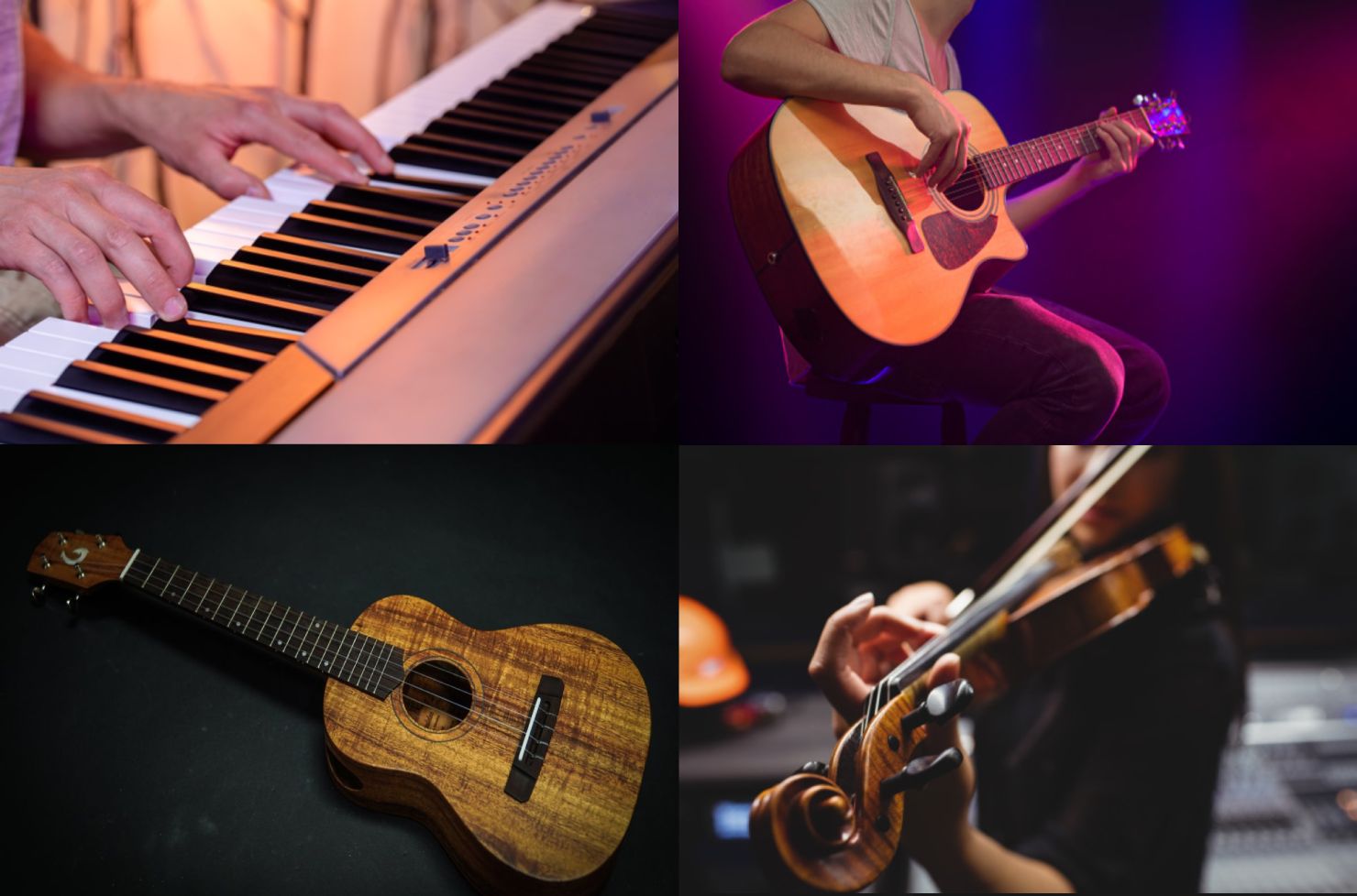 4 Most Popular Musical Instruments That You Can Learn Online At Comfort